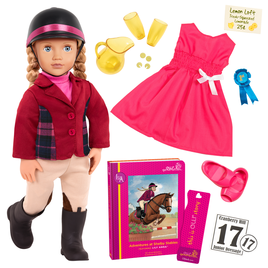 18" Doll Equestrian Outfits & Accessories | Our Generation – Our ...