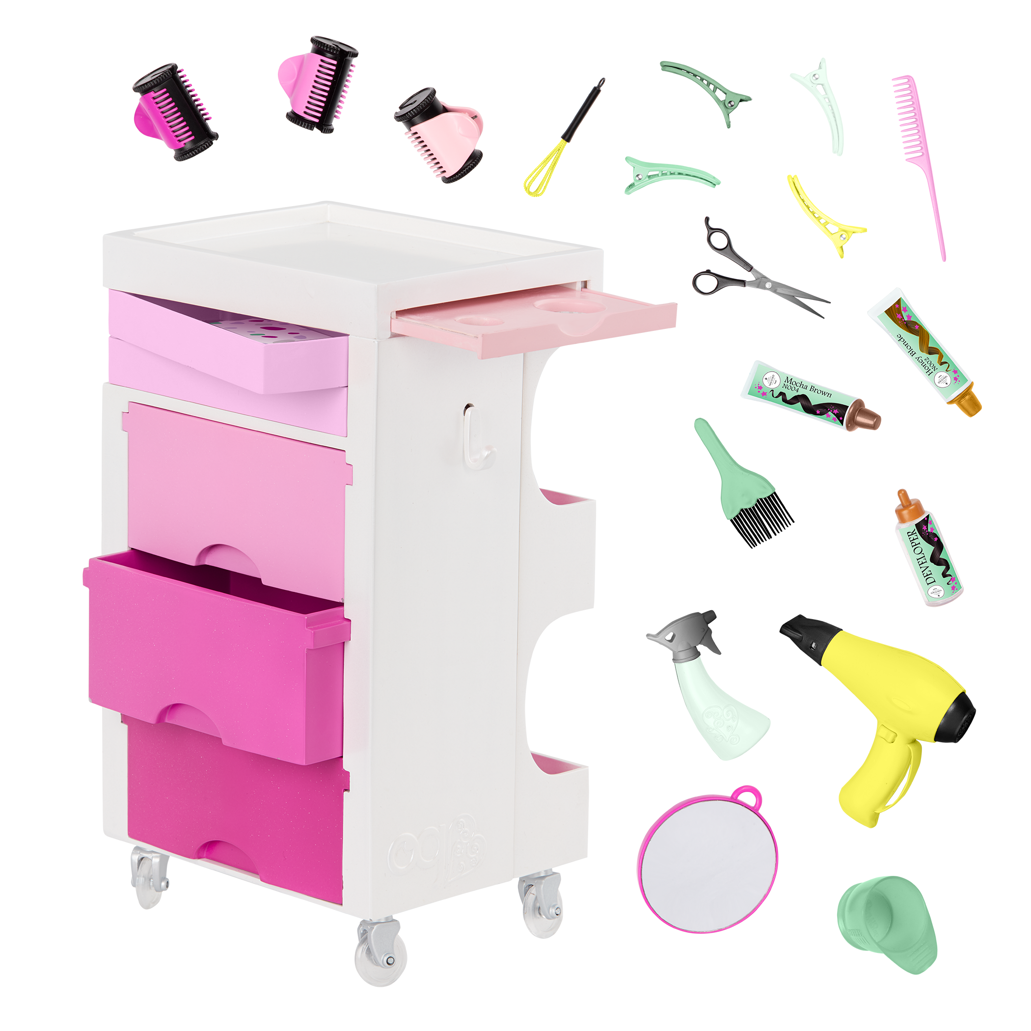 Salon Cart | 46 cm Doll Styling Set | Our Generation – Our Generation ...